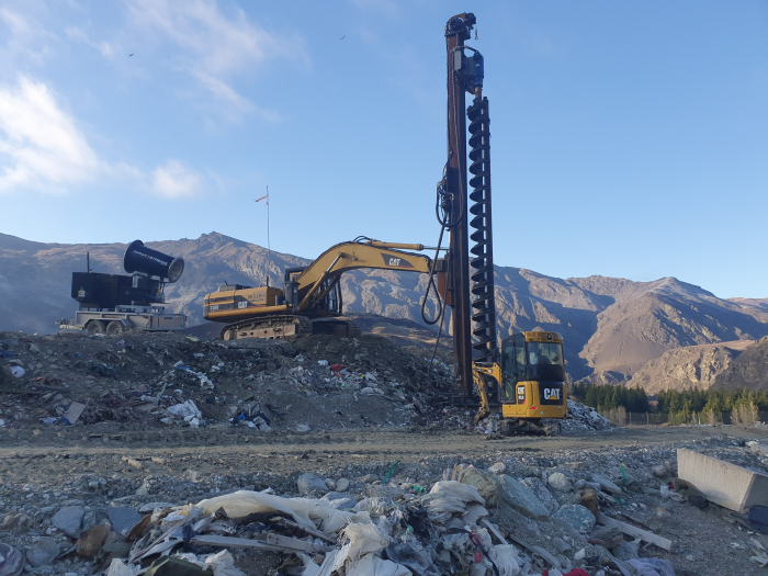 Excavator Piling Drill » Speight Drilling